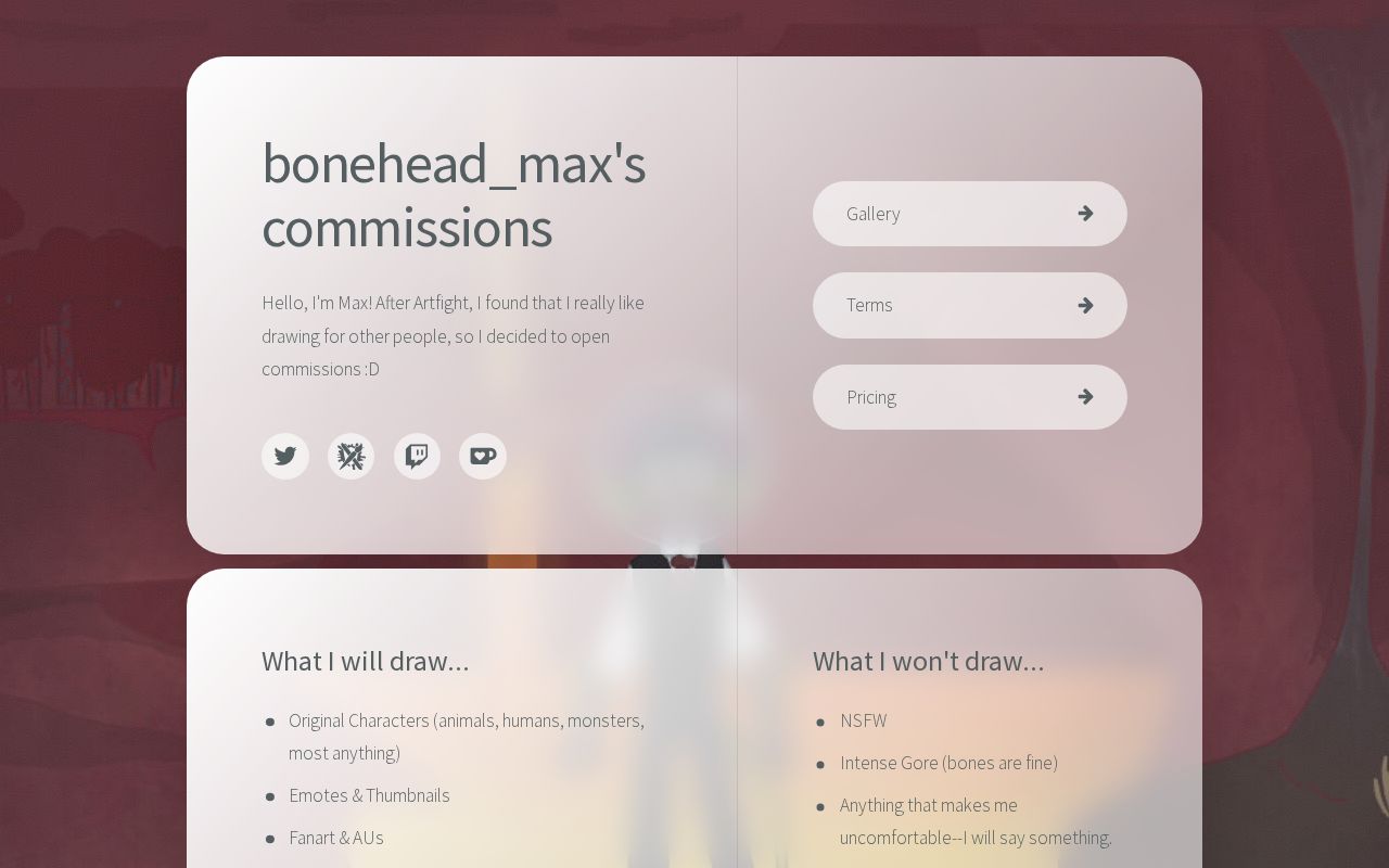 bonehead_max's commissions